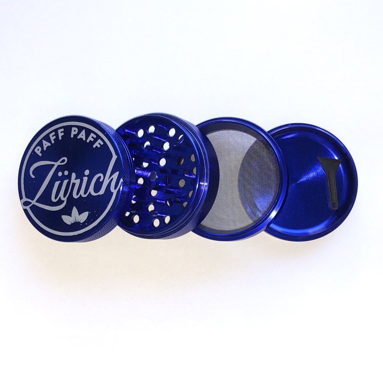 Paff Paff Grinder XL/4-teilig Blau - Start bei Paff Paff