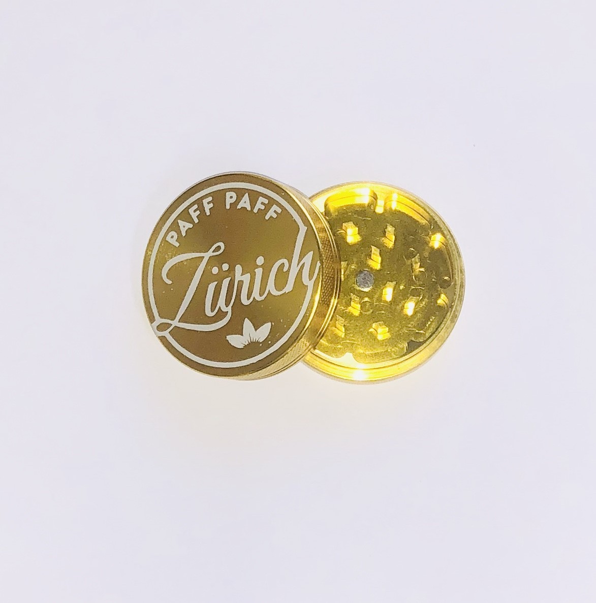 Paff Paff Grinder L/2-teilig Gold - Start bei Paff Paff